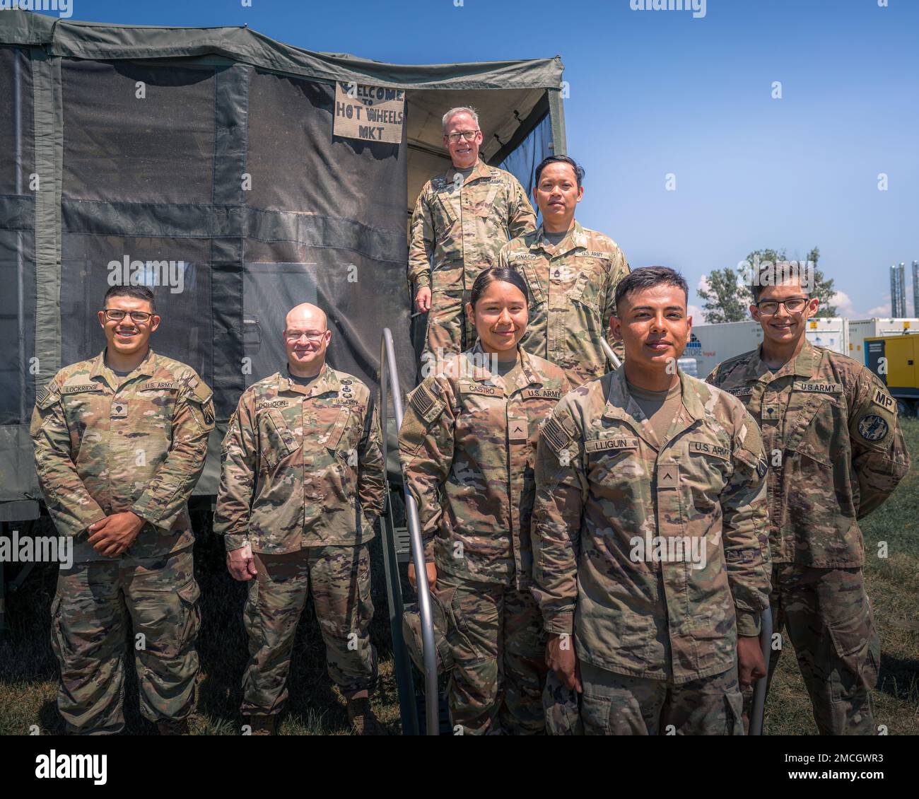 Sgt. 1st Class Albert Ignacio, Spc Gavin Lockridge, Pv2 Rony Lliguin ...
