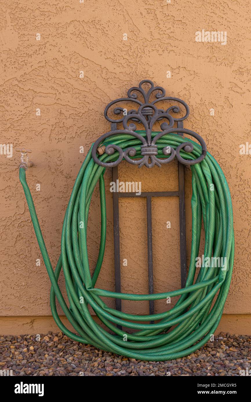 Hose rack hi-res stock photography and images - Alamy