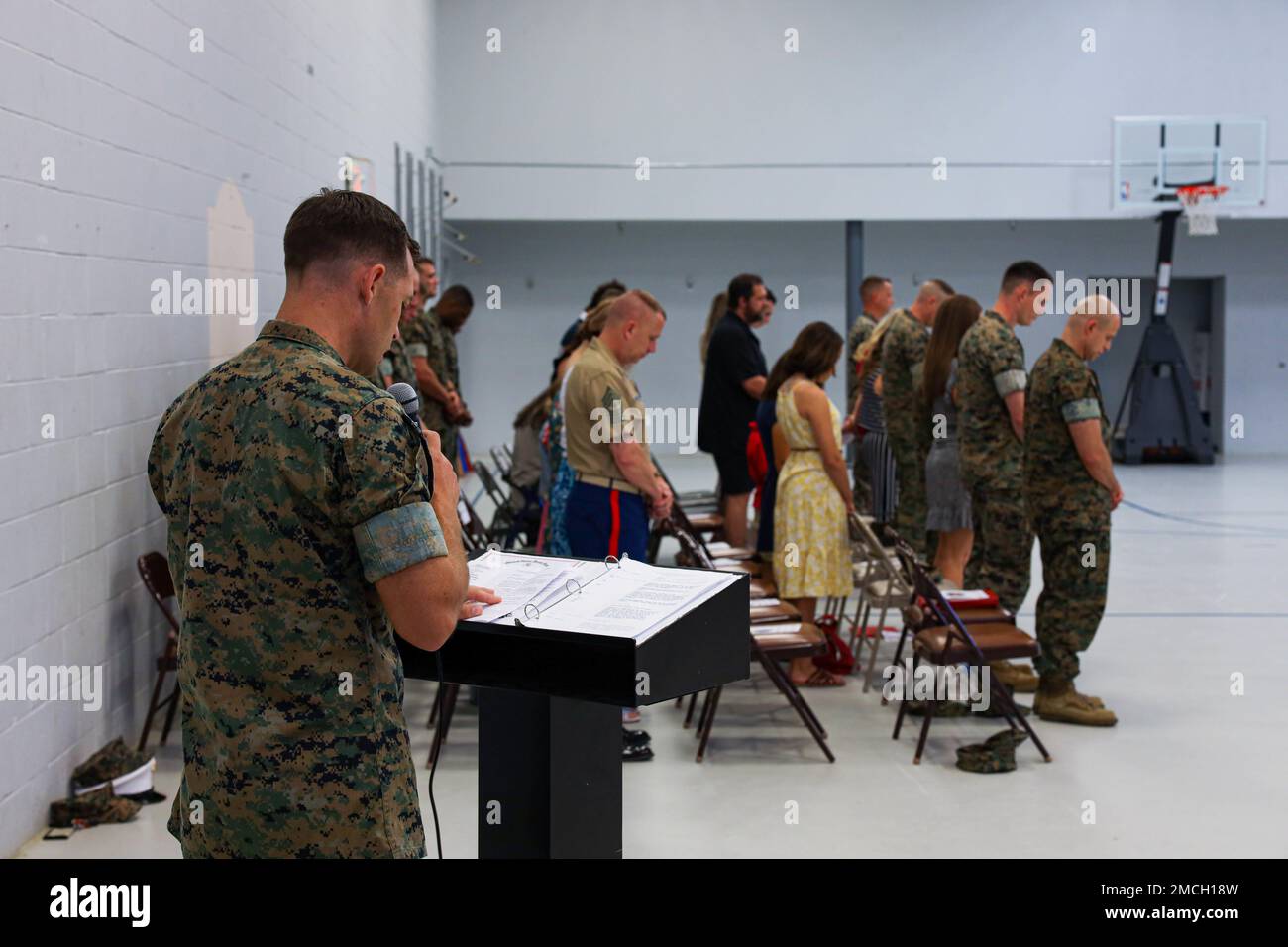 U.S. Navy Lt. Benjamin Shear, the chaplain with 1st Marine Corps ...