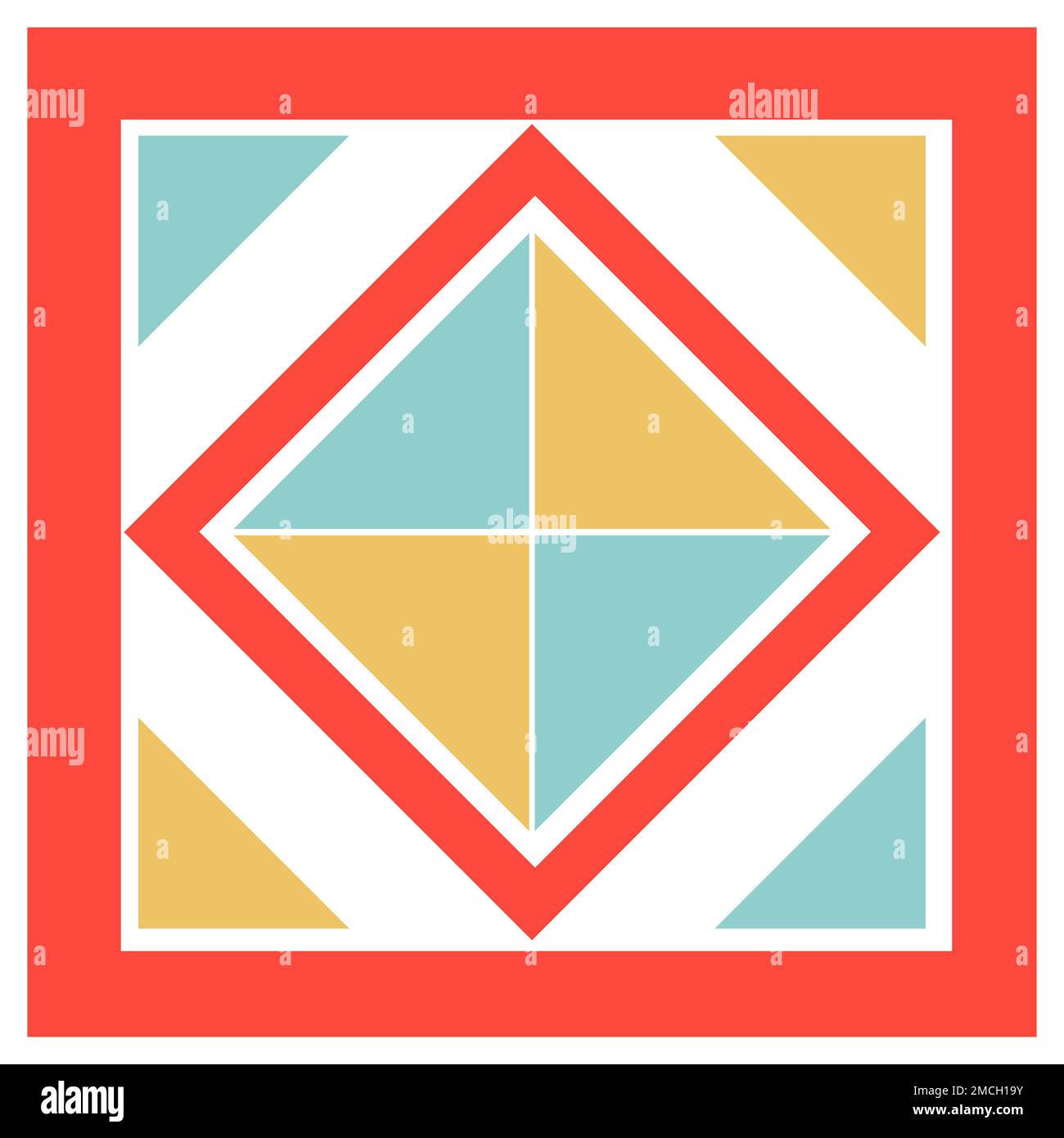 Geometrical abstract pattern design element Stock Photo - Alamy