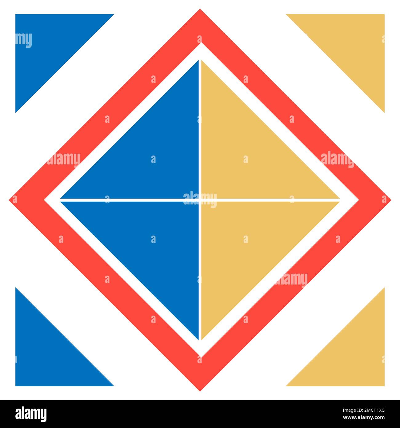 Geometrical abstract triangle geometry Cut Out Stock Images & Pictures ...