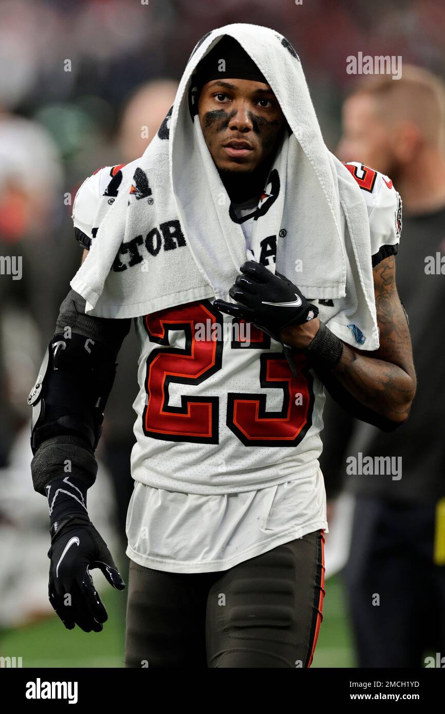 Tampa Bay Buccaneers cornerback Sean Murphy-Bunting (23) walks off the ...