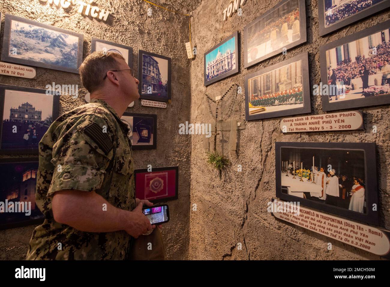 TUY HOA, VIETNAM (July 2, 2022) – Rear Admiral Mark Melson, Commander ...