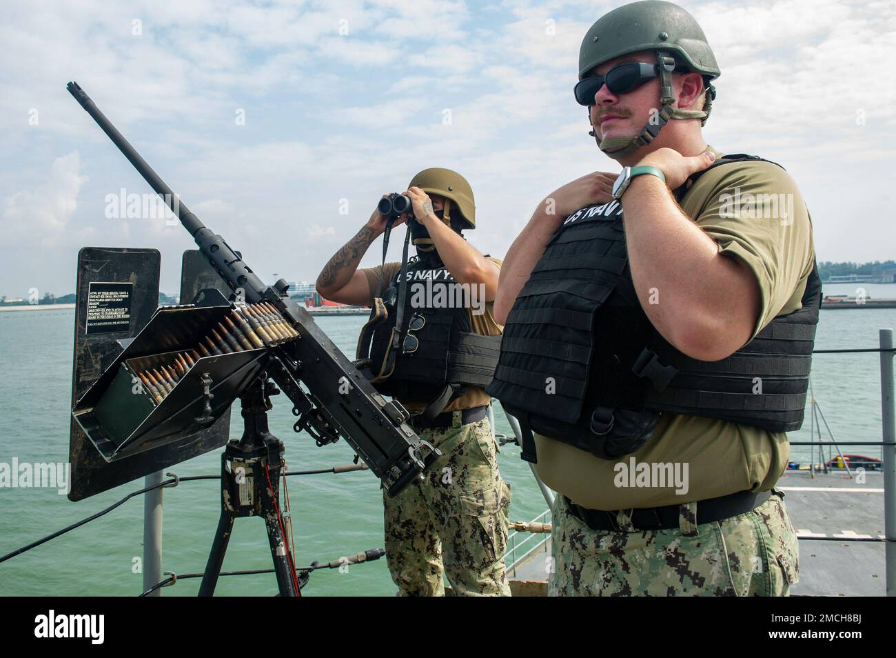 STRAIT OF MALACCA (July 2, 2022) – Gunner’s Mate 2nd Class Daniel ...