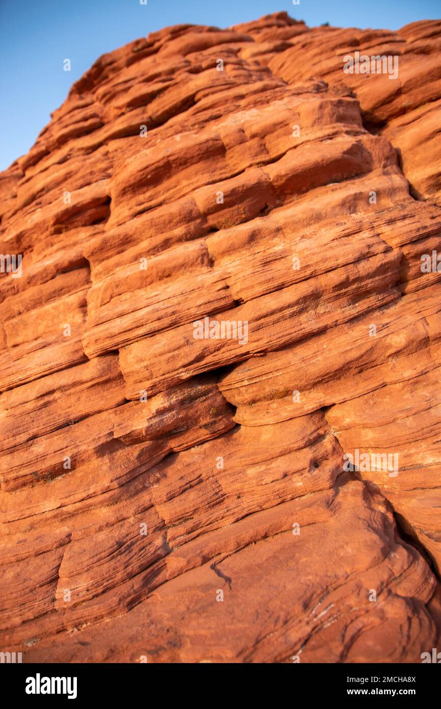 Valley of Fire State Park features many amazing sandstone formations ...