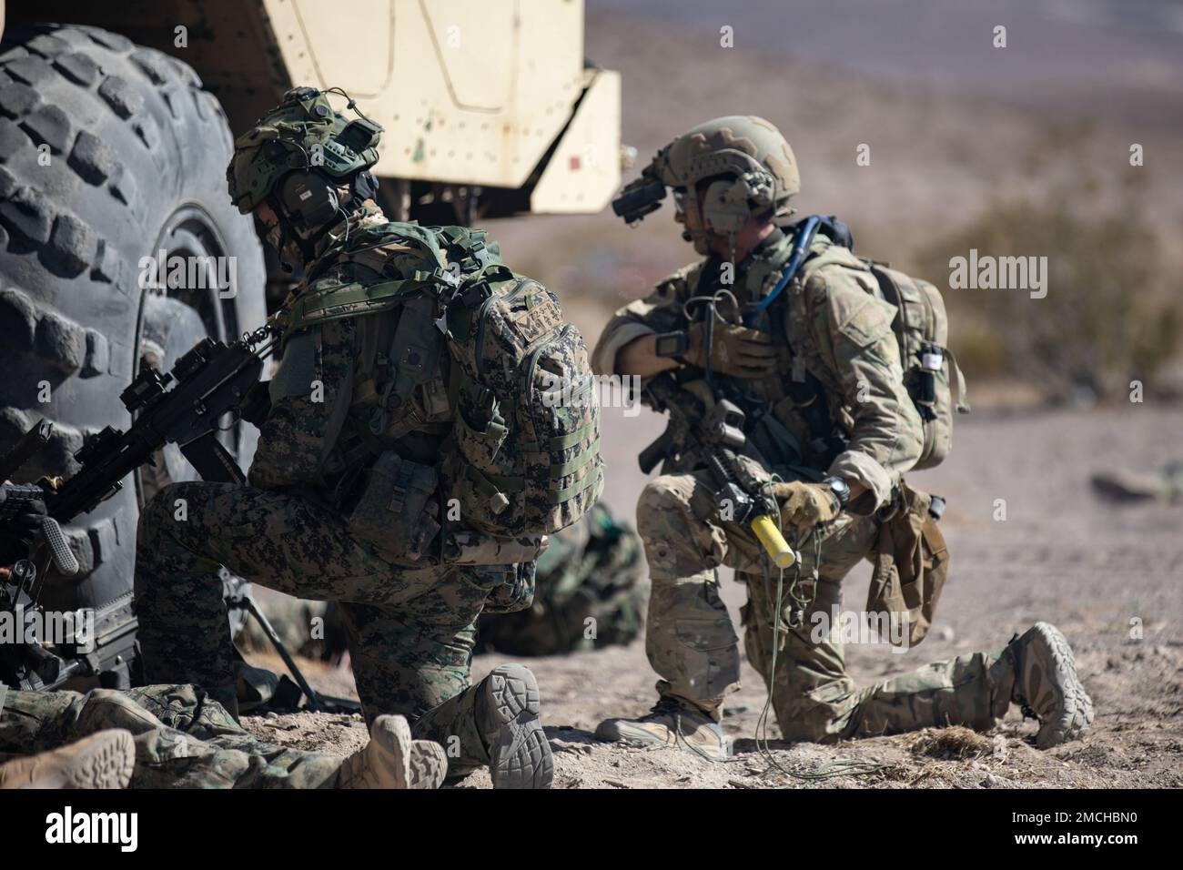 FORT IRWIN, Calif. – Republic of Korea Special Warfare Command (RoK SWC ...