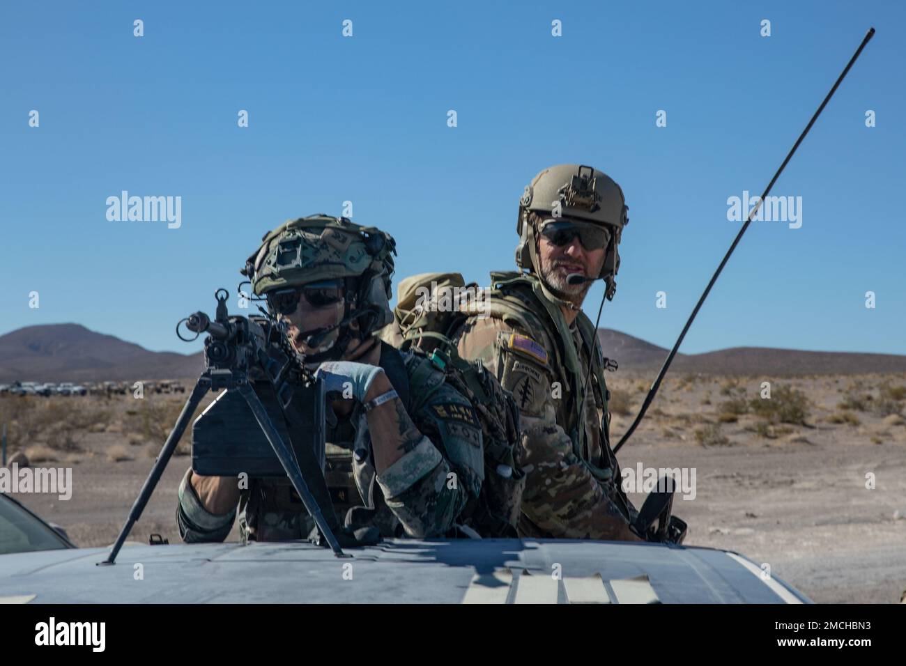 FORT IRWIN, Calif. – Republic of Korea Special Warfare Command (RoK SWC ...