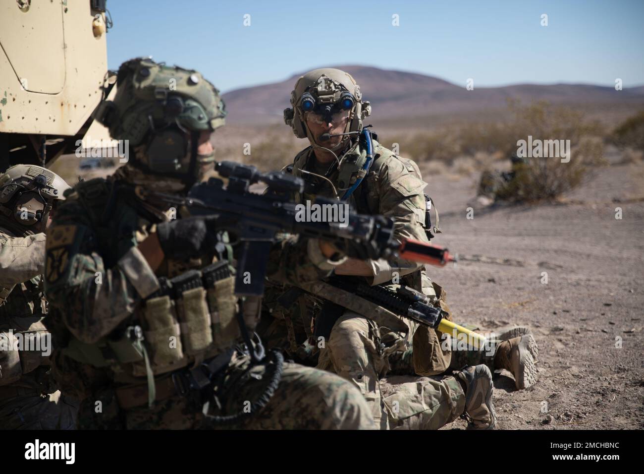 FORT IRWIN, Calif. – Republic of Korea Special Warfare Command (RoK SWC ...