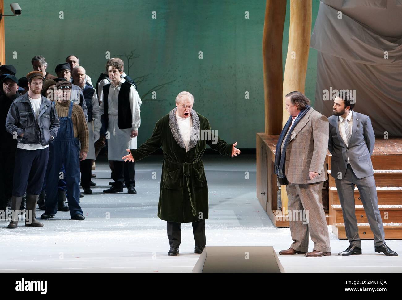 Hamburg, Germany. 18th Jan, 2023. Alexander Roslavets (M) as Boris ...