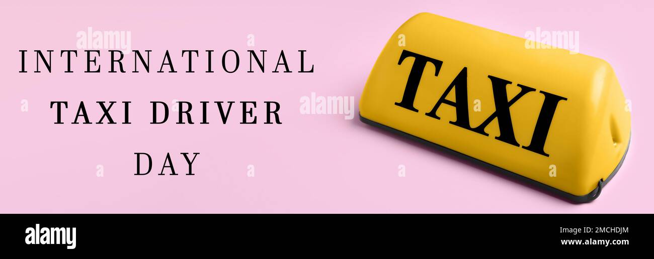 International day taxi driver hi-res stock photography and images - Alamy