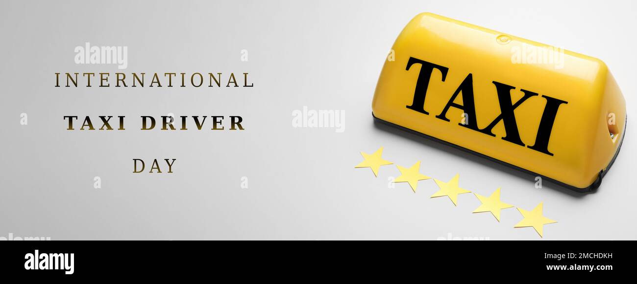 International day taxi driver hi-res stock photography and images - Alamy