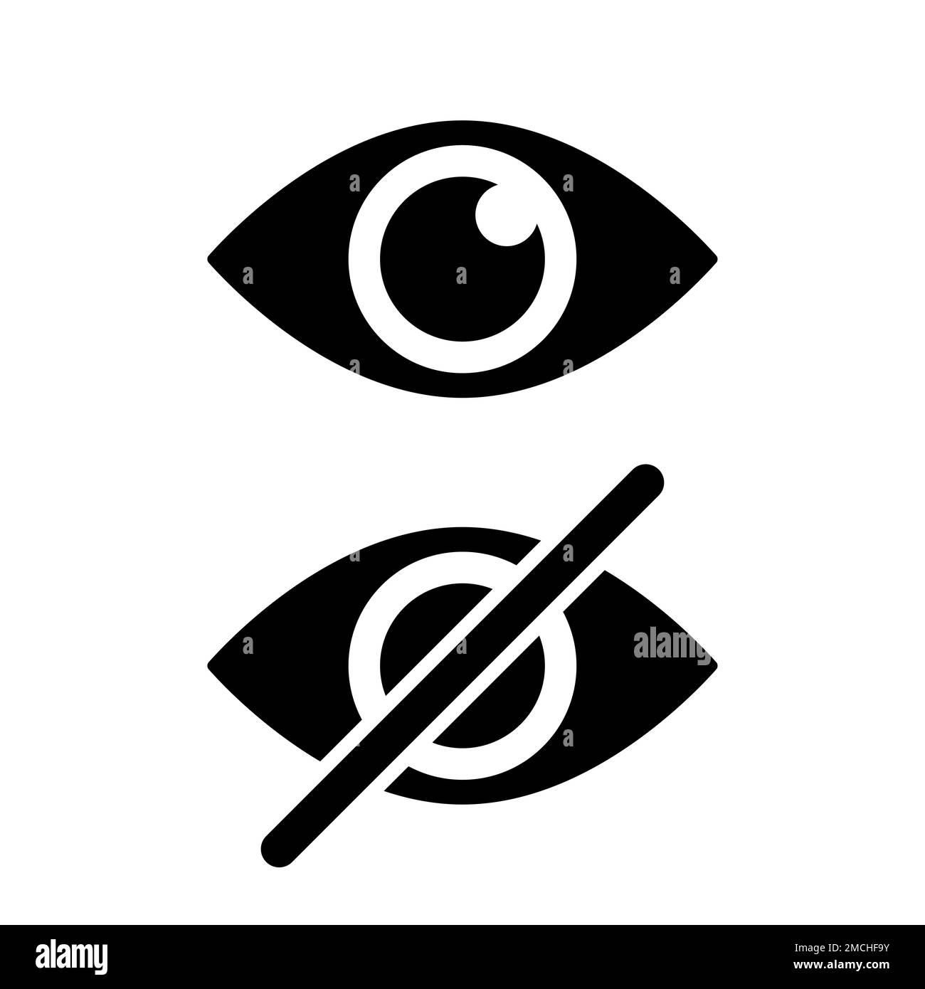 Closed Eye Icon