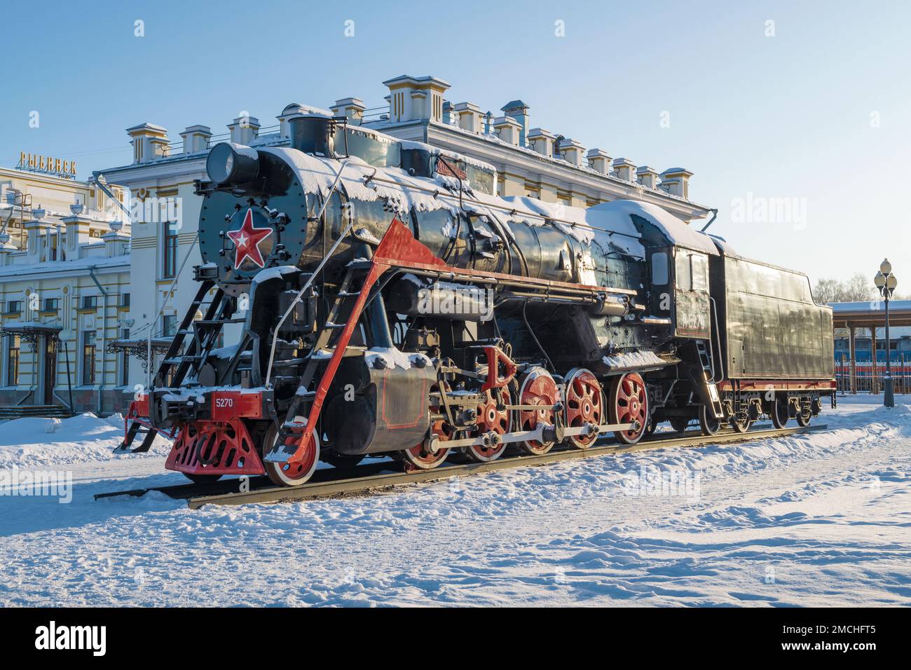 Monument steam locomotive hi-res stock photography and images - Alamy