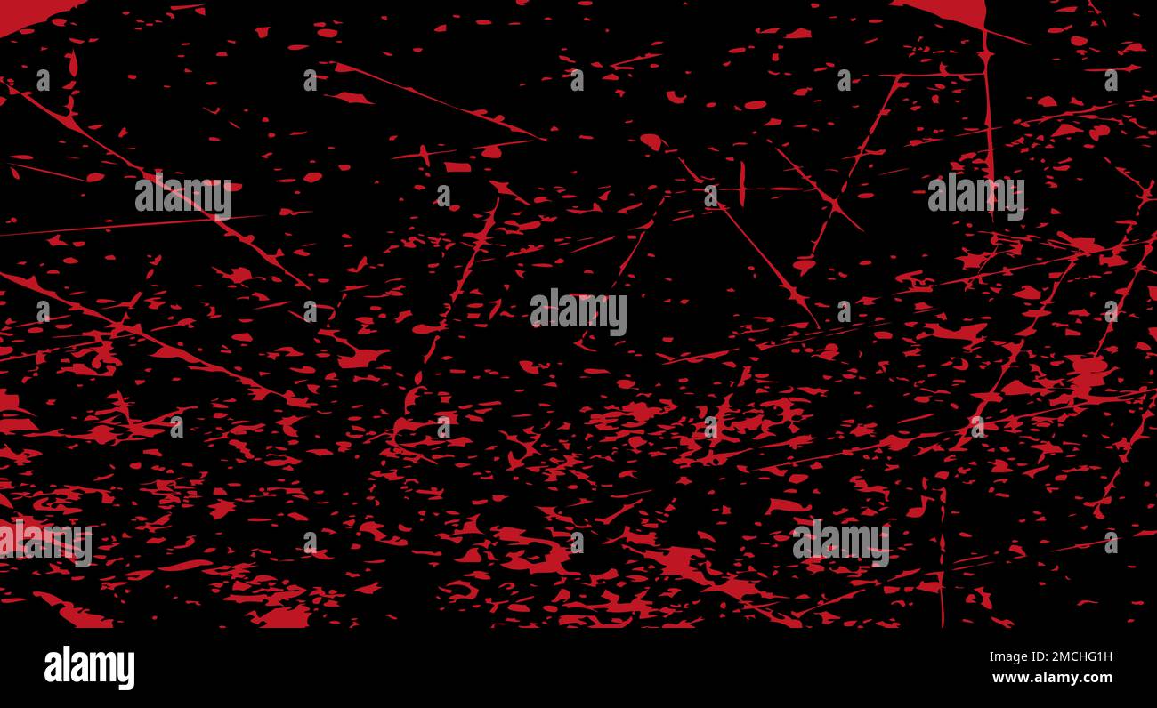 Blood splatter background. Grunge style Halloween red backdrop with ...