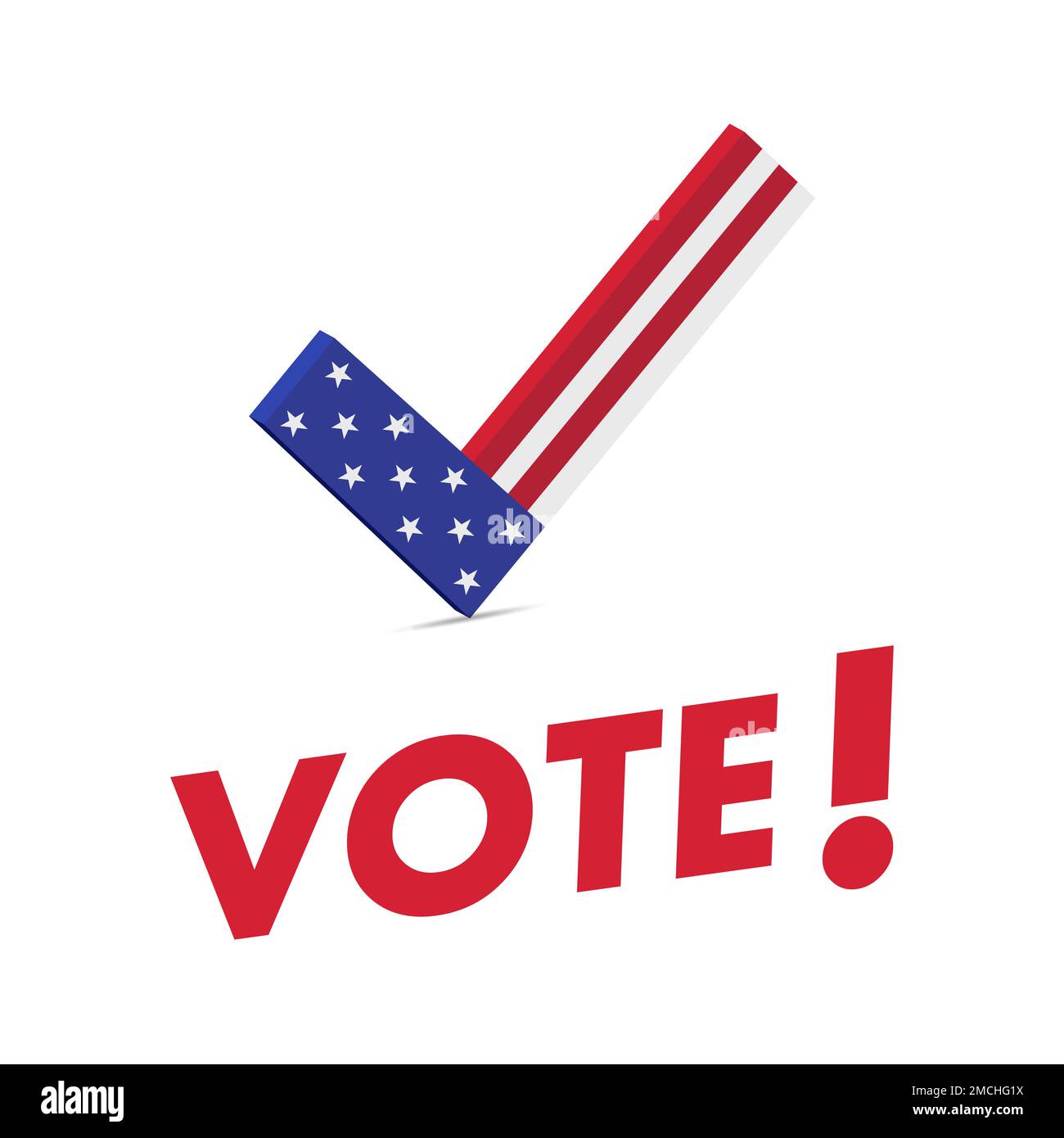 American flag on sticker Cut Out Stock Images & Pictures - Alamy