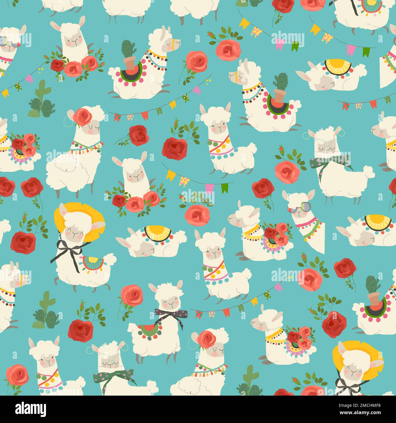 Llama repeat hi-res stock photography and images - Alamy