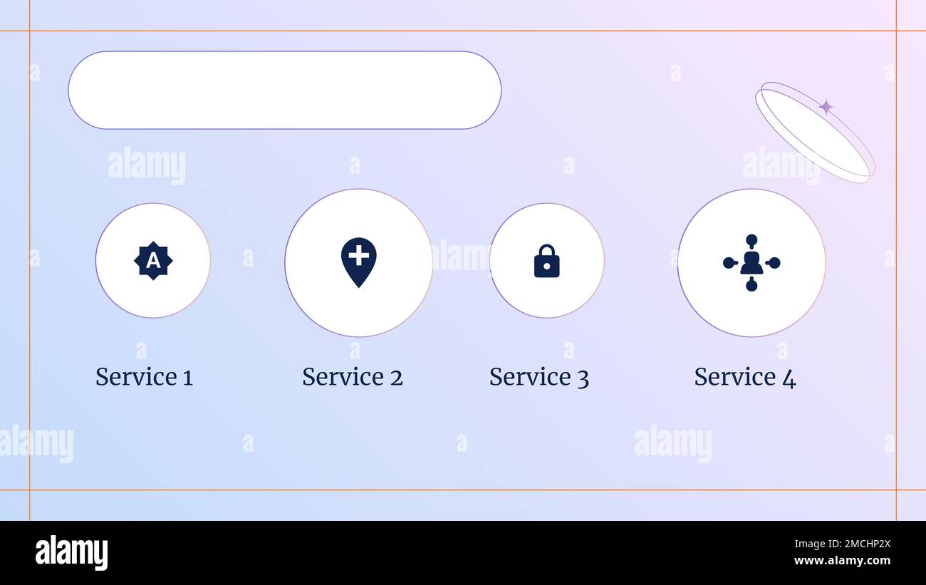 illustration design of empty slides for posters and presentation with ...