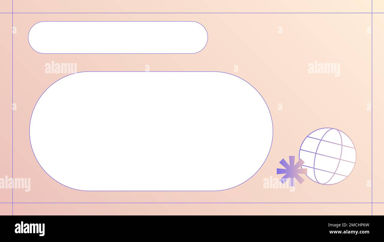 illustration design of empty slides for posters and presentation with ...