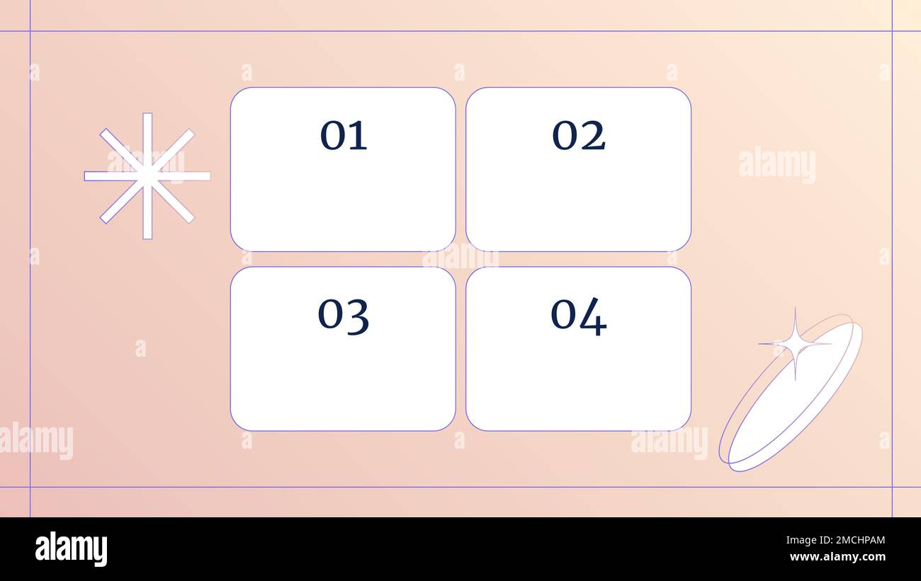 illustration design of empty slides for posters and presentation with ...