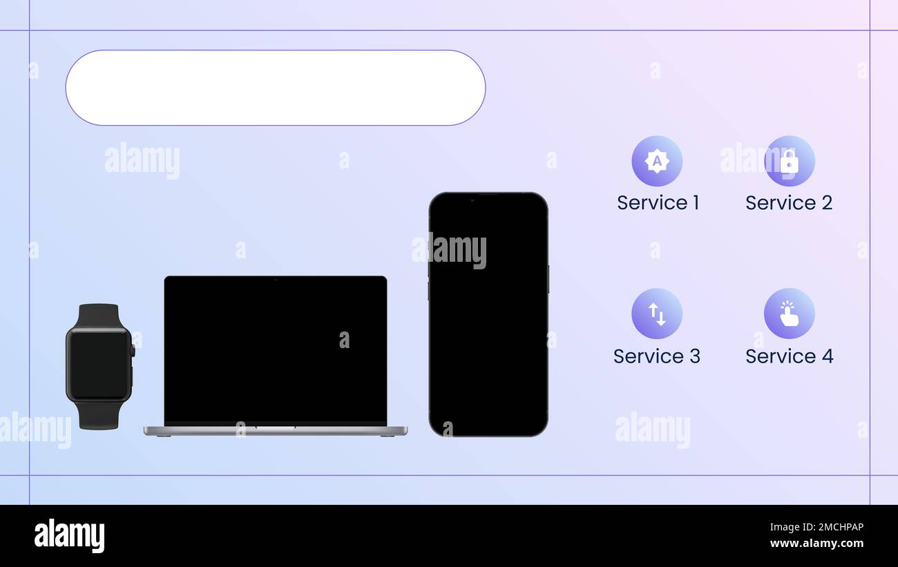illustration design of empty slides for posters and presentation with ...