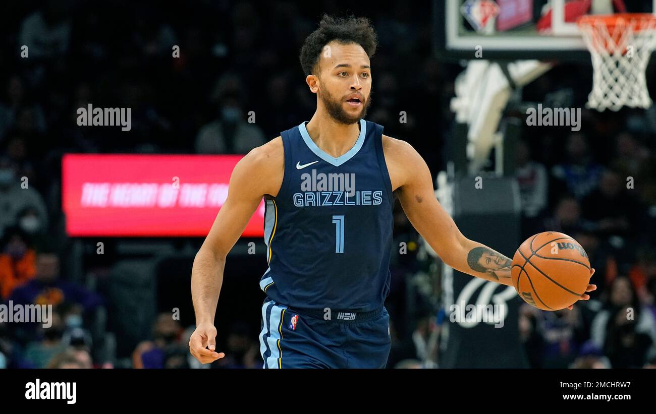 Memphis Grizzlies forward Kyle Anderson (1) during the first half of an ...