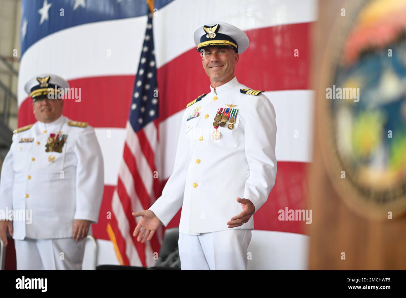 Capt. James Spitler relieves Capt. Timothy Barelli as the Coast Guard ...