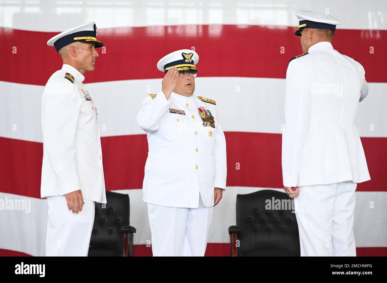 Capt. James Spitler relieves Capt. Timothy Barelli as the Coast Guard ...