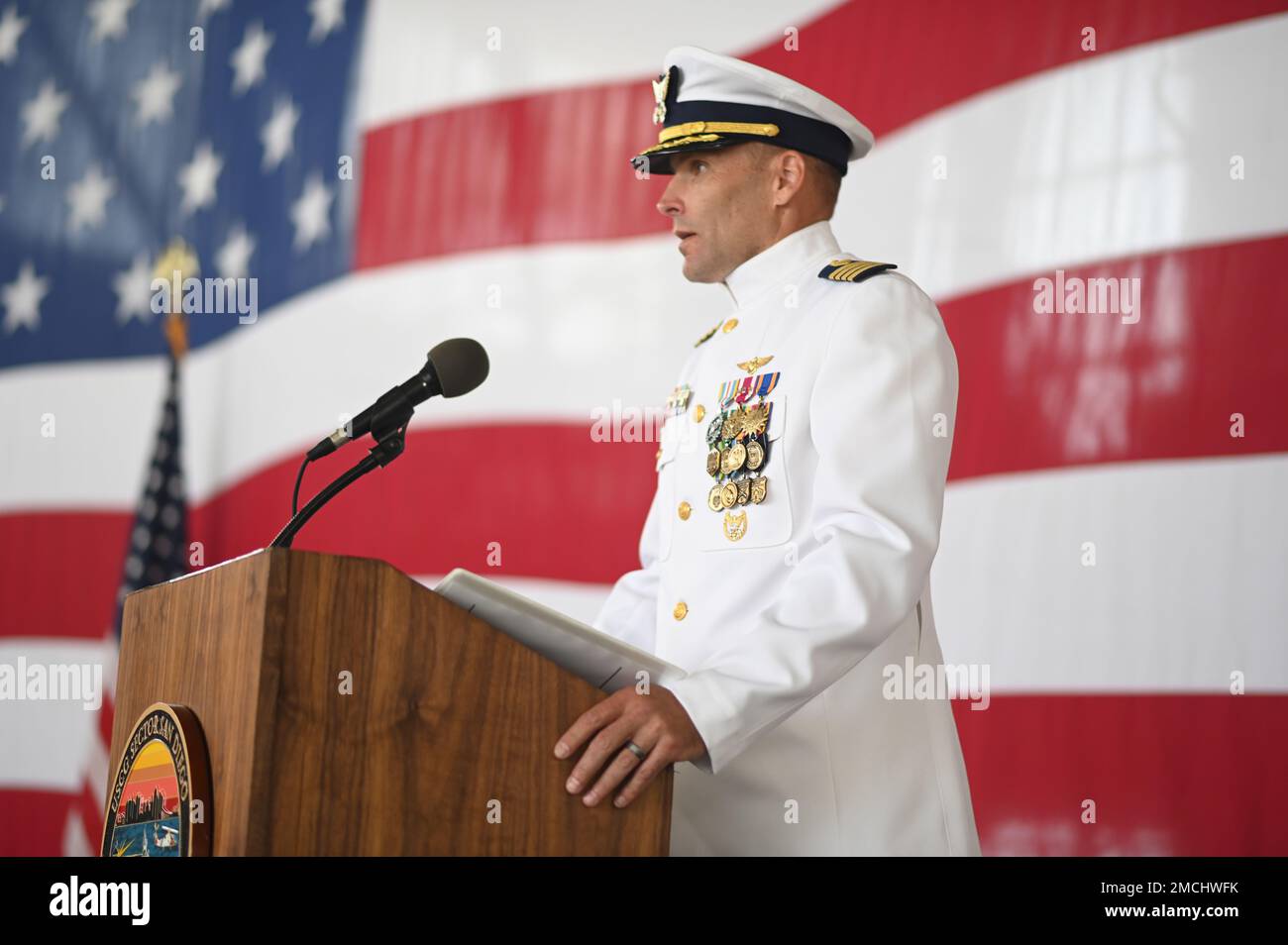 Capt. James Spitler relieves Capt. Timothy Barelli as the Coast Guard ...