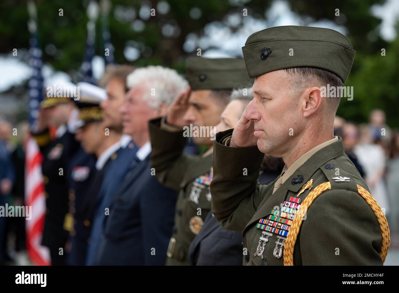 22074-N-MZ836-1153 BREST, France (July 4, 2022) U.S. Marine Corps Col ...