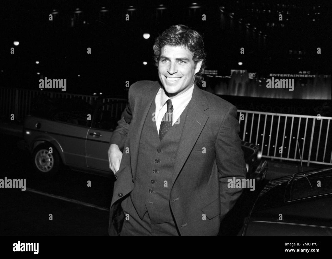 Ted Mcginley At The Abc Affiliates Party At The Century Plaza Hotel On May 12 1982 In Los