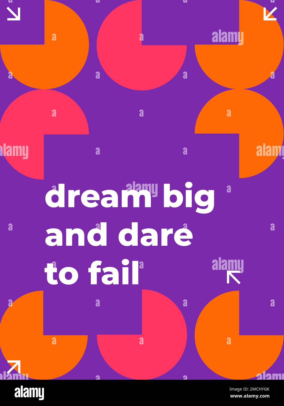 illustration design of poster for quotes Stock Photo - Alamy