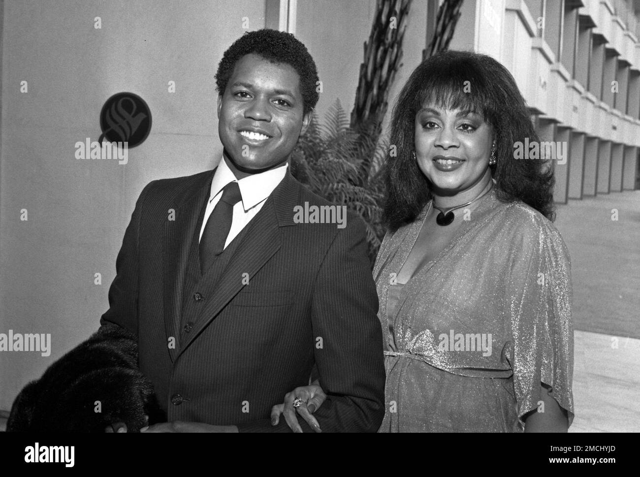 Todd Davis and wife Rosalind Miles at the ABC affiliates party at the ...