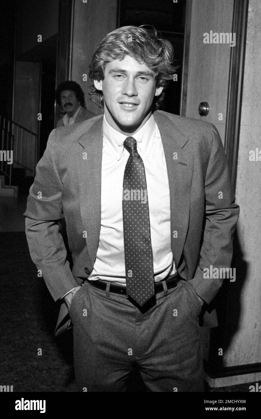 Michael Dudikoff at the ABC affiliates party at the Century Plaza Hotel ...