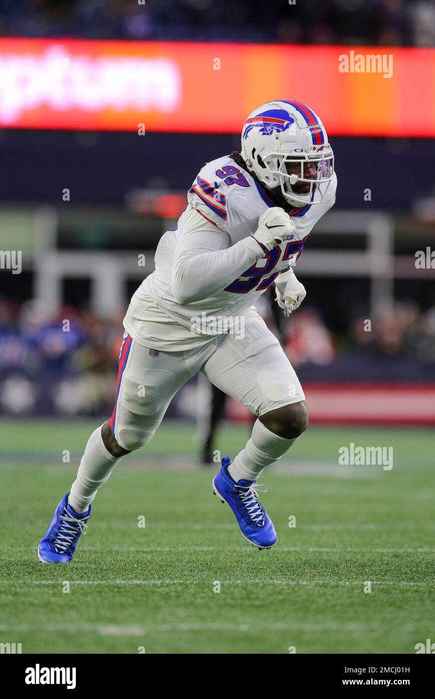Buffalo Bills defensive end Mario Addison (97) defends during the ...