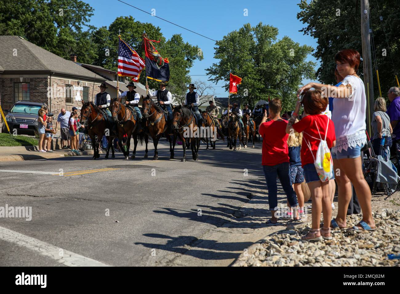 1st Infantry Division Soldiers participate in an Independence Day ...