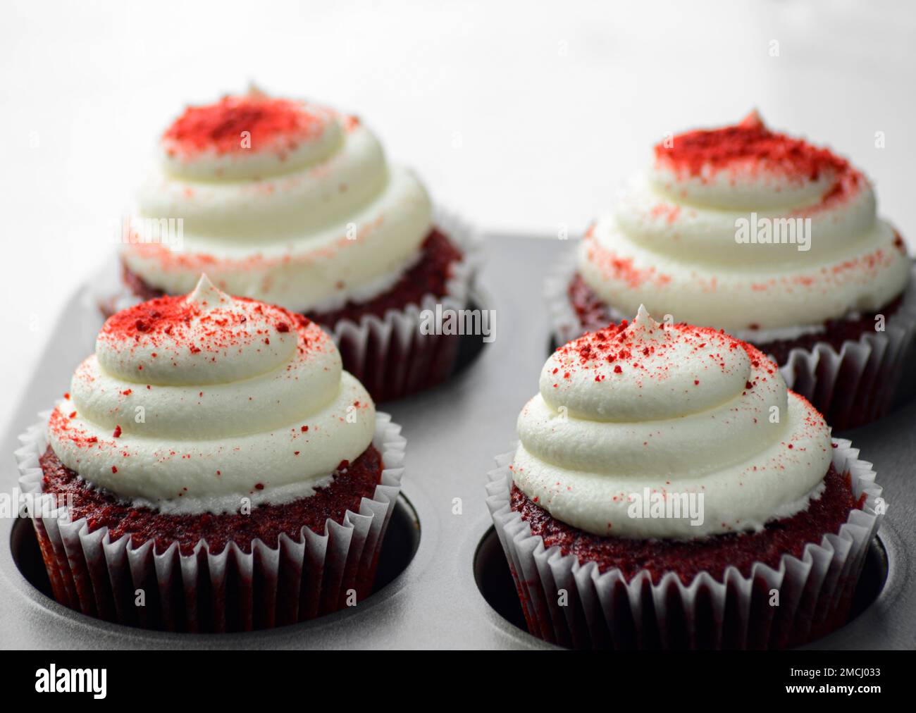Red Velvet Cupcakes Photography