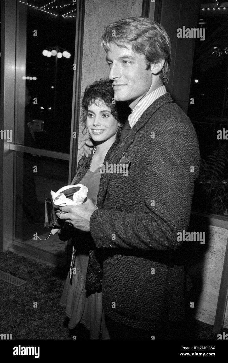 Perry King and Stacey Nelkin at the ABC affiliates party at the Century ...