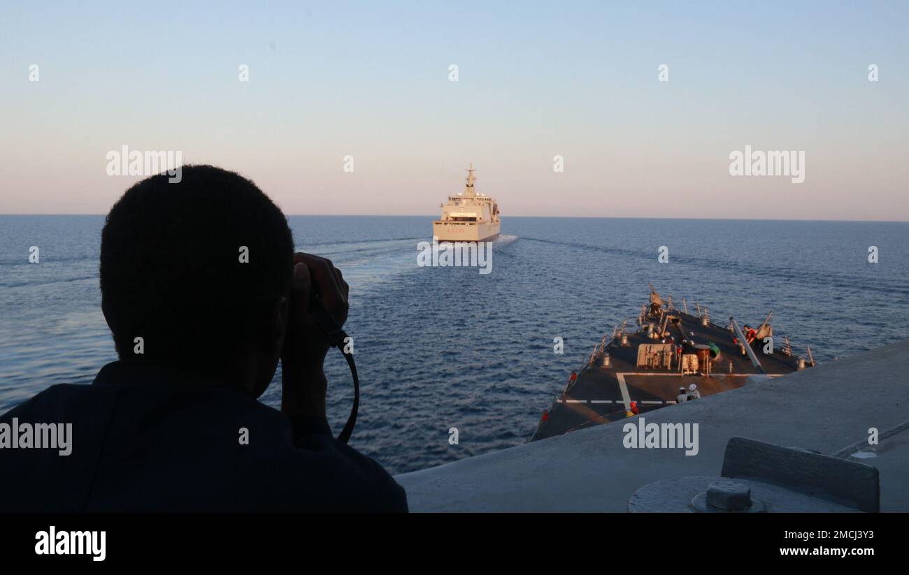 220704-N-SP805-0025 MEDITERRANEAN SEA (July 4, 2022) Ensign David Sam ...