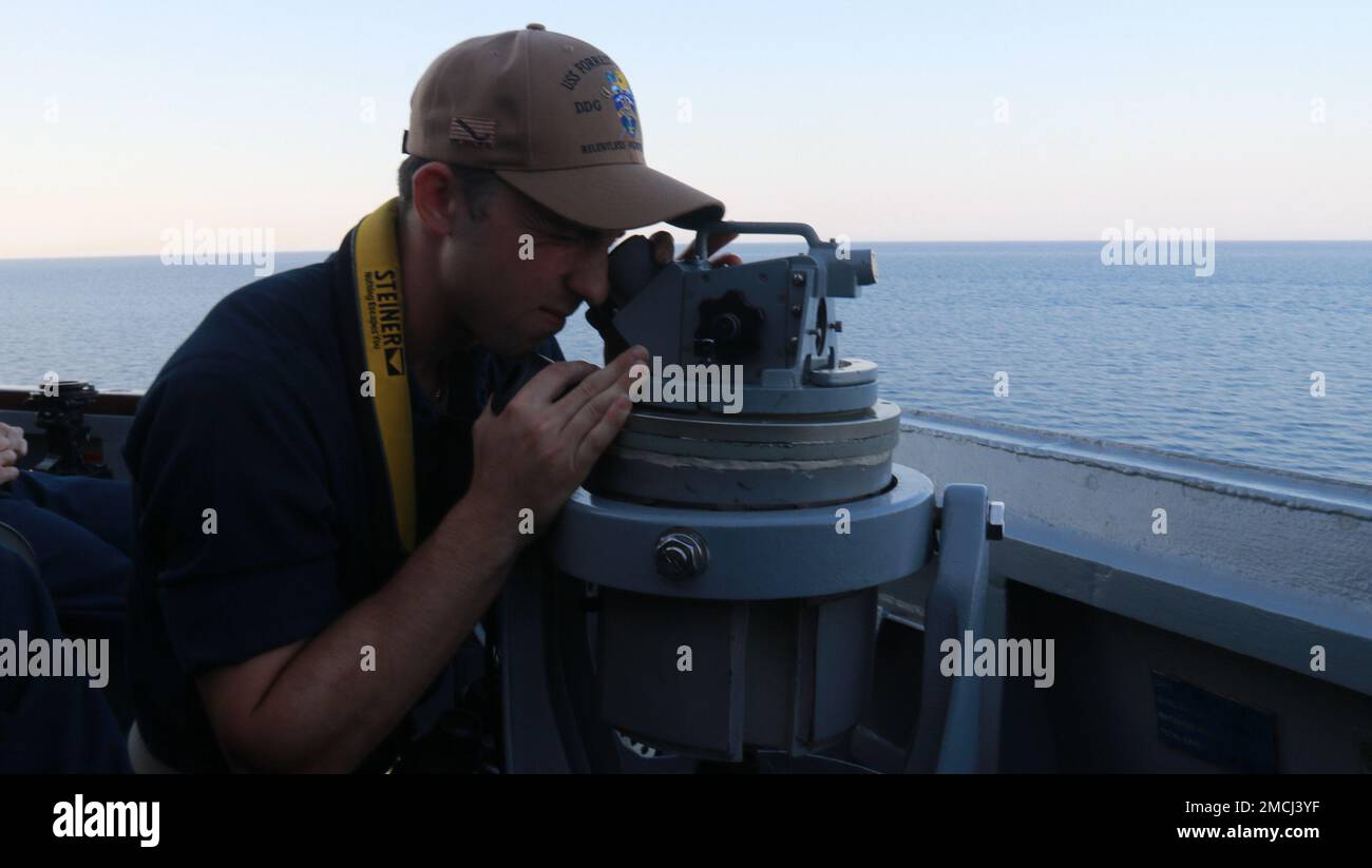 220704-N-SP805-0003 MEDITERRANEAN SEA (July 4, 2022) Lt. j.g. Noah ...