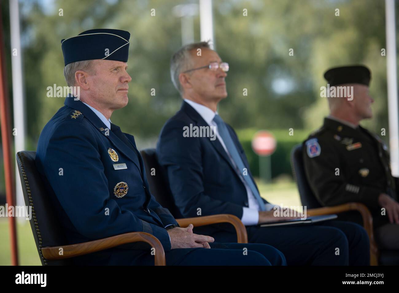 SHAPE, Belgium – SHAPE holds a change of command ceremony where ...
