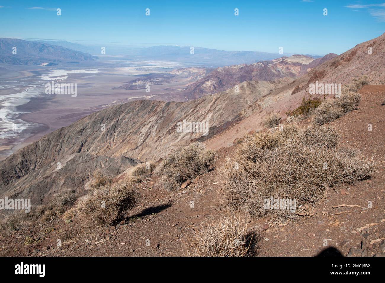 Dante's View gives visitors to Death Valley National Park an excellent ...