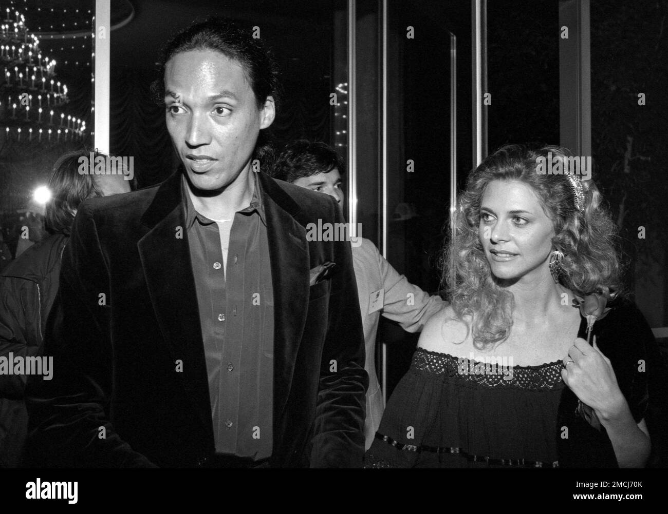 Lindsay Wagner and husband Henry Kingi at the ABC affiliates party at ...