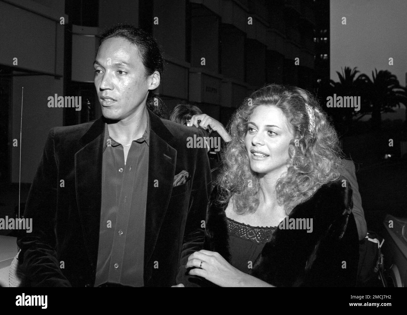 Lindsay Wagner and husband Henry Kingi at the ABC affiliates party at ...