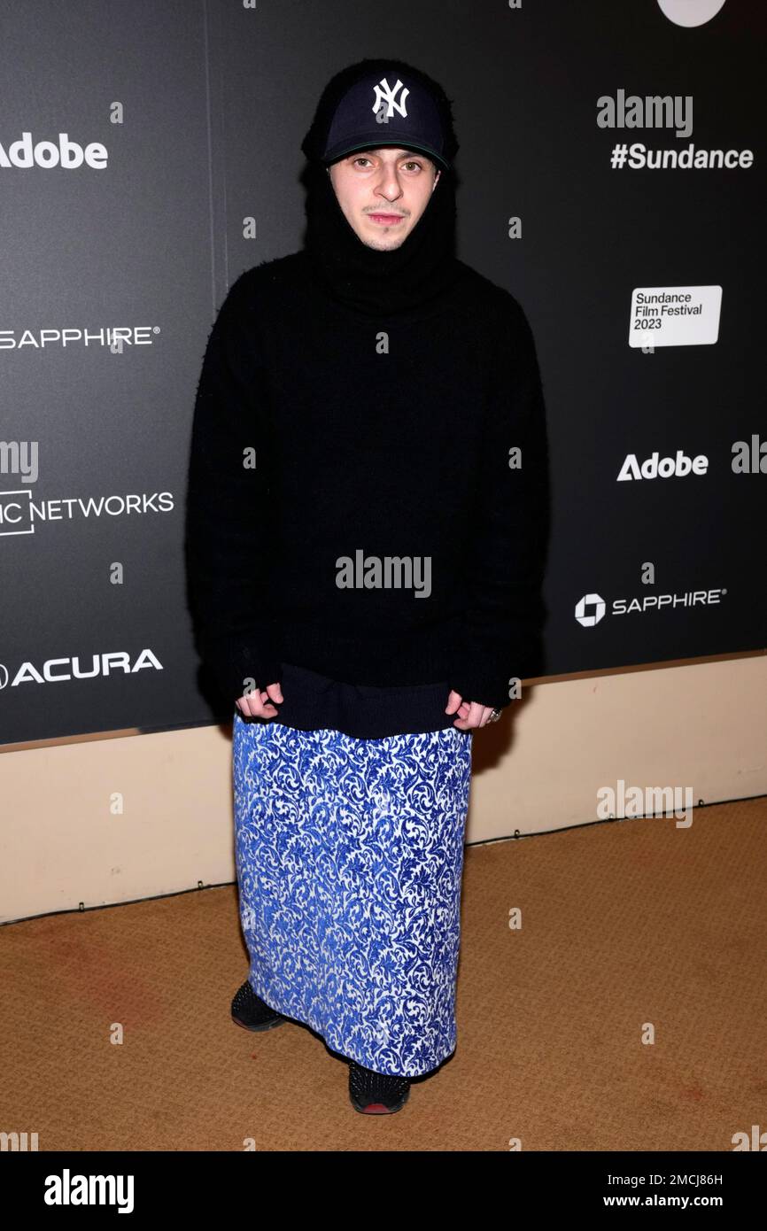 Moises Arias attends the premiere of "Divinity" at the Egyptian Theatre ...