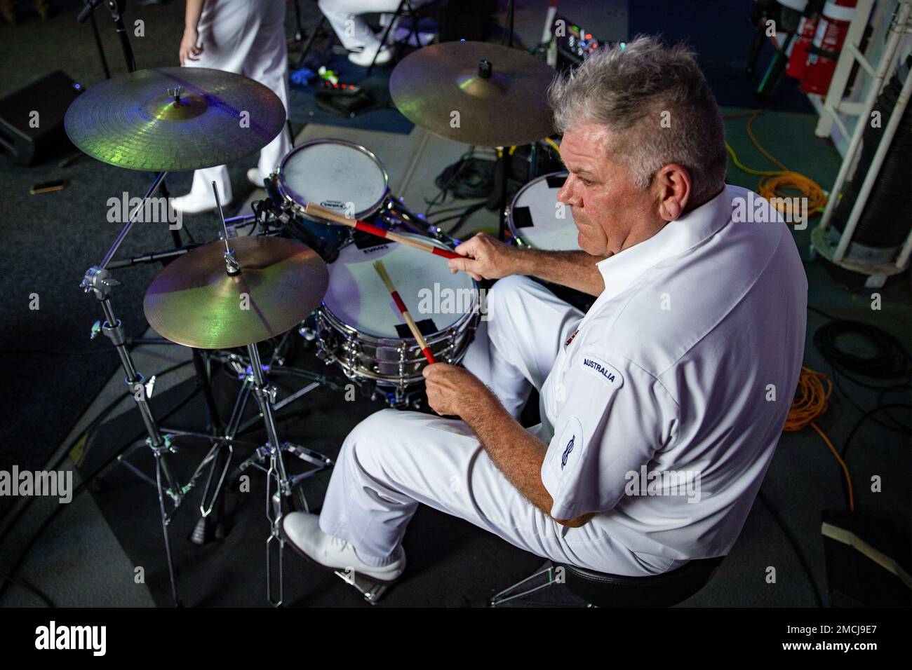PEARL HARBOR (July 3, 2022) Royal Australian Navy Able Seaman Musician ...