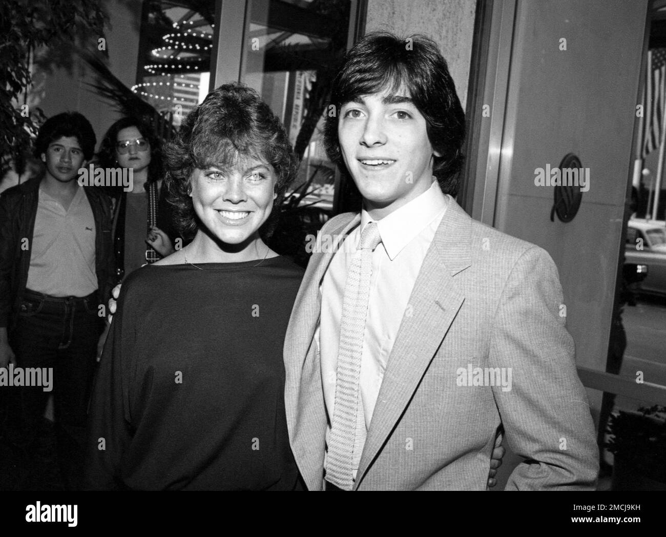 Erin Moran And Scott Baio At The Abc Affiliates Party At The Century