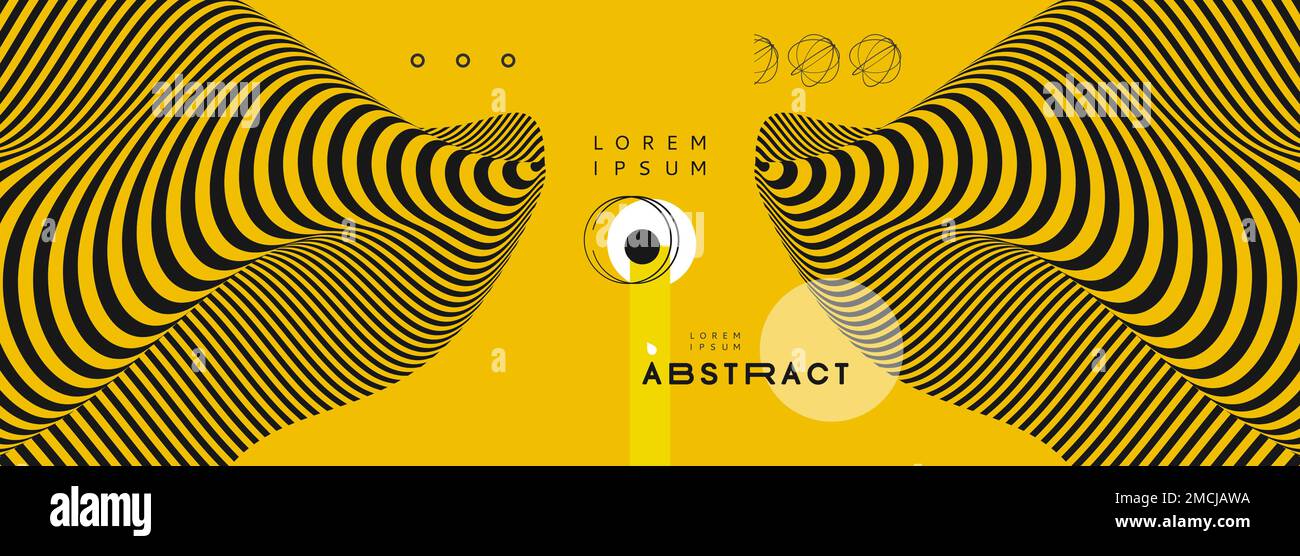 Background with optical illusion. Pattern can be used as a template for ...