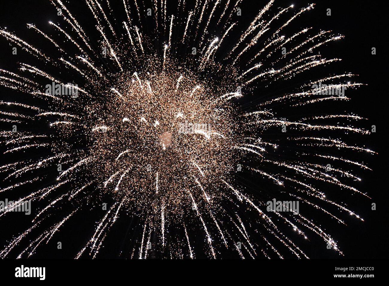 Fireworks rain across the Division Parade Field July 4 at the ...