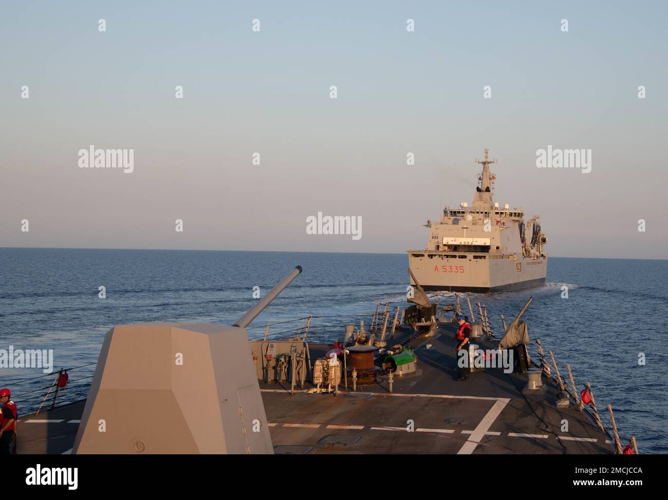 220704-N-DH616-0034 MEDITERRANEAN SEA (July 4, 2022) Arleigh Burke ...