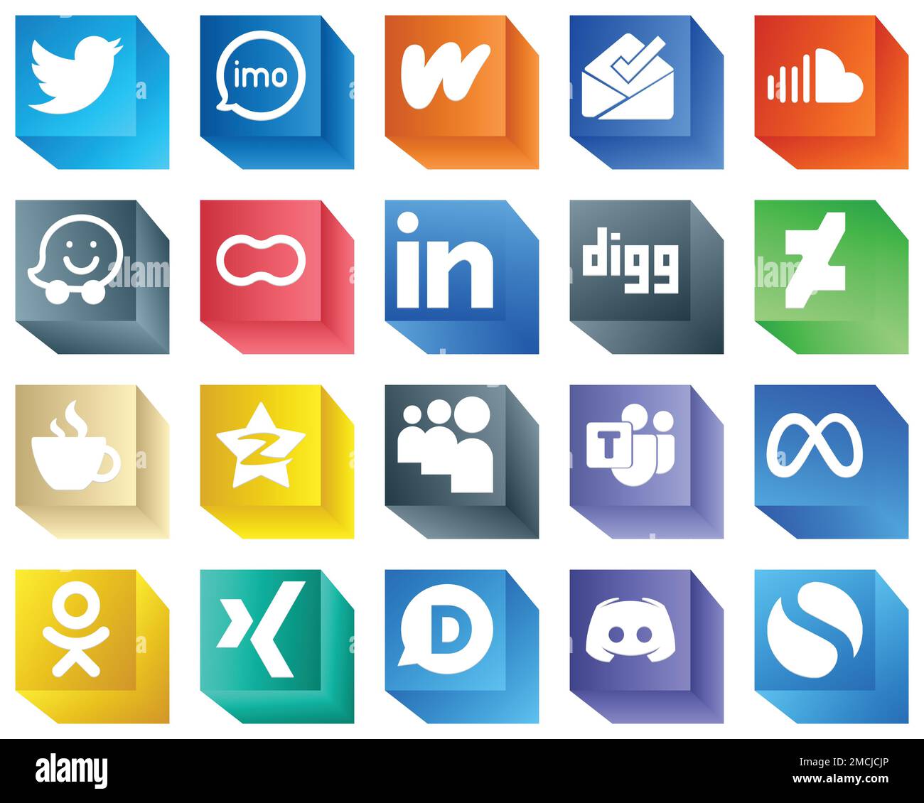 3d microsoft logo Stock Vector Images - Alamy